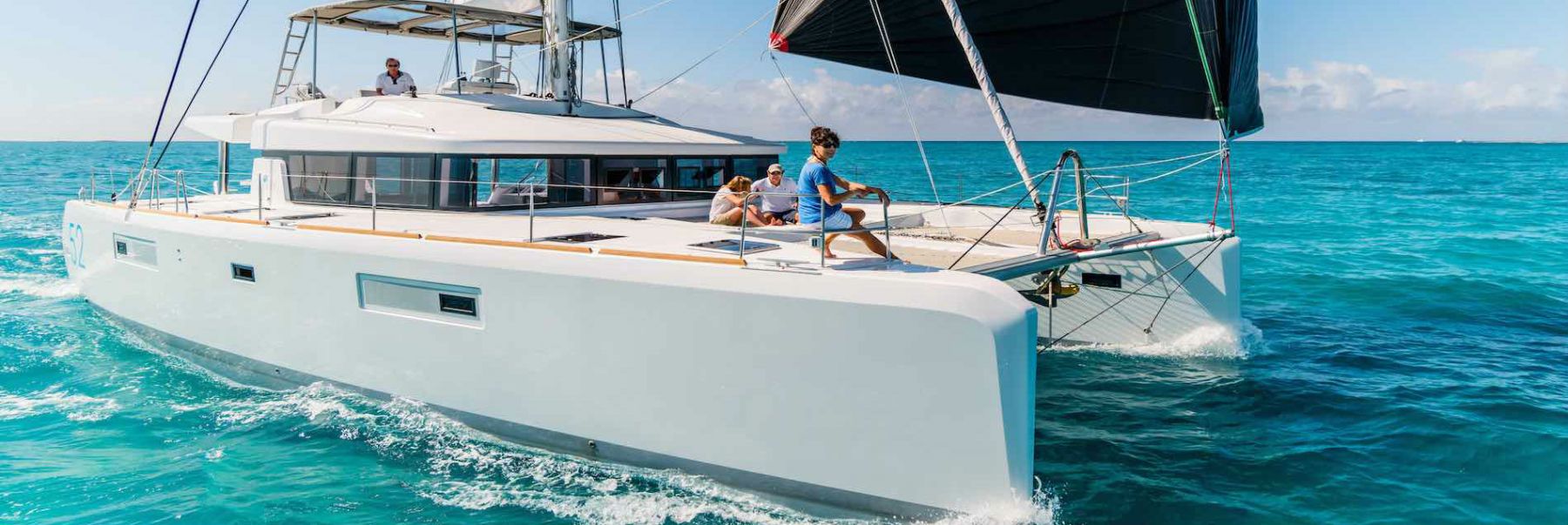 Lagoon 52 - 'Blue Moon', Fully Crewed Charter Catamarans Charter - Sail ...